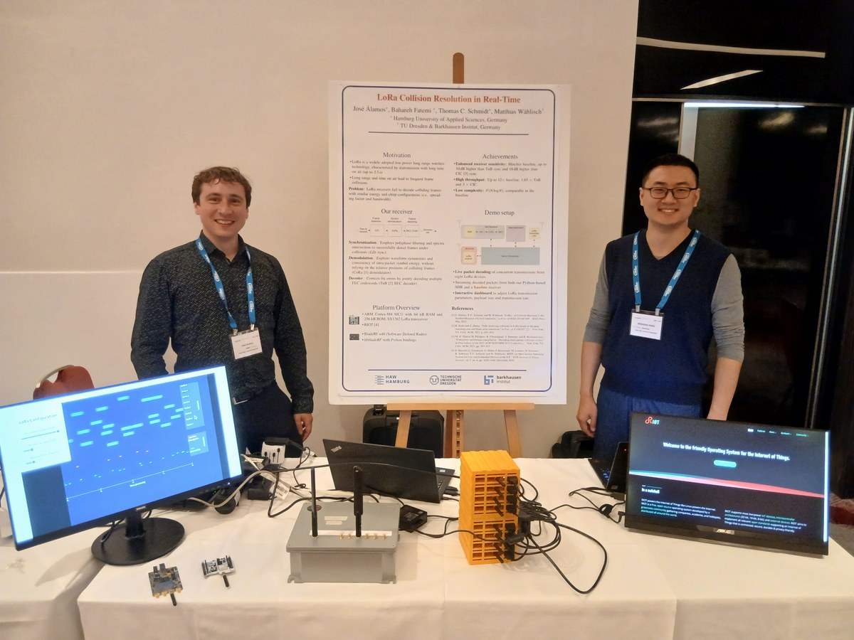 CoRa Demo on Display at INFOCOM — Welcome to the Internet Technologies ...